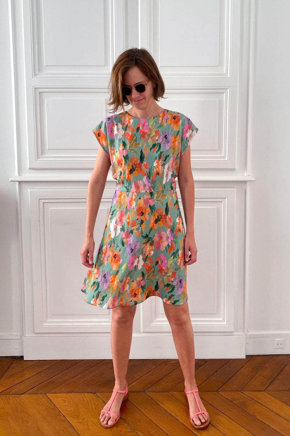 Jupe Quart de Cercle, Patron de Couture PDF à personnaliser