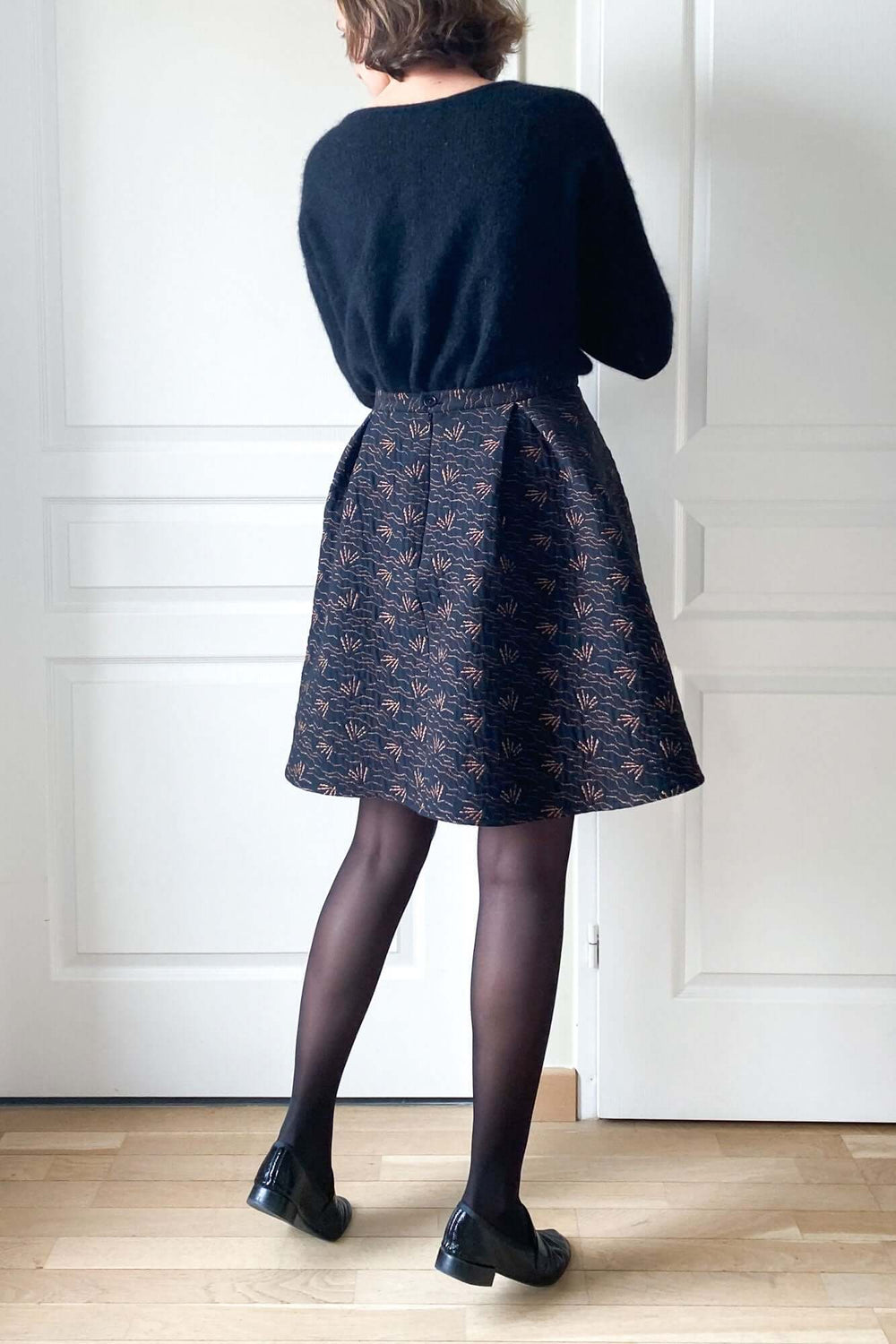 Jupe à Plis, Patron de Couture PDF à Personnaliser